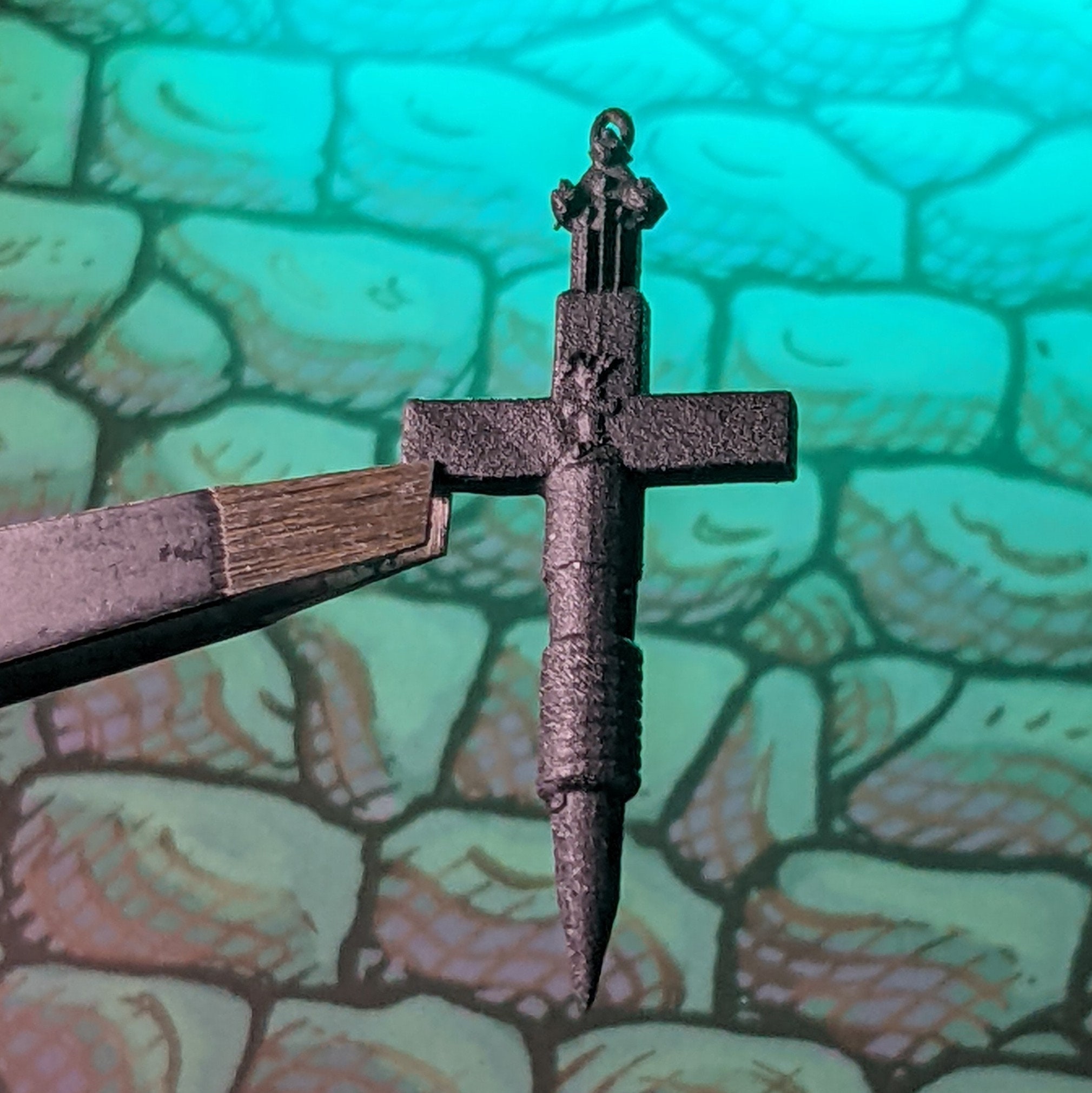 The Van Helsing Instruments Vampire Hunter Cross/stake and - Etsy