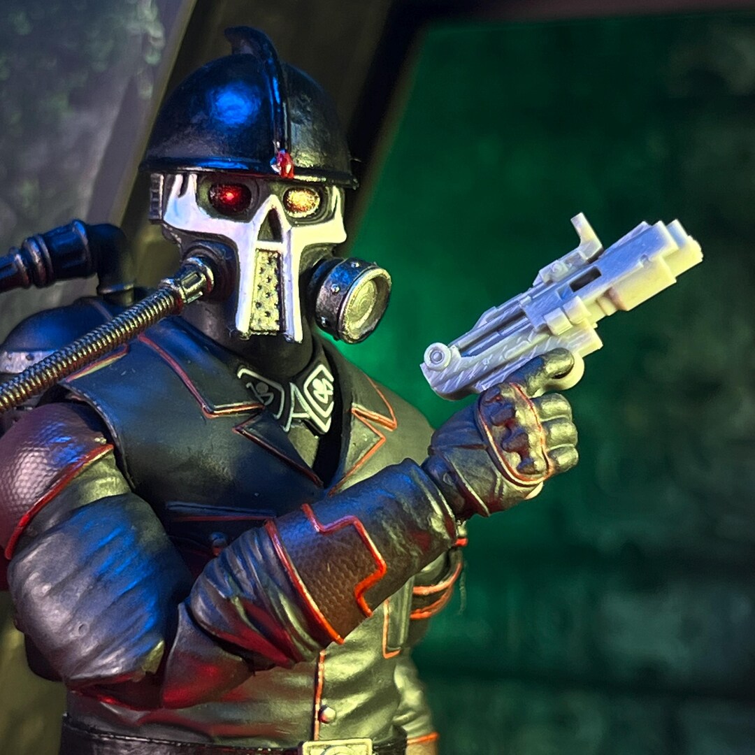 Officer Tech Luger Super Science Pistol 1:12 Toy Accessory (unfinished ...