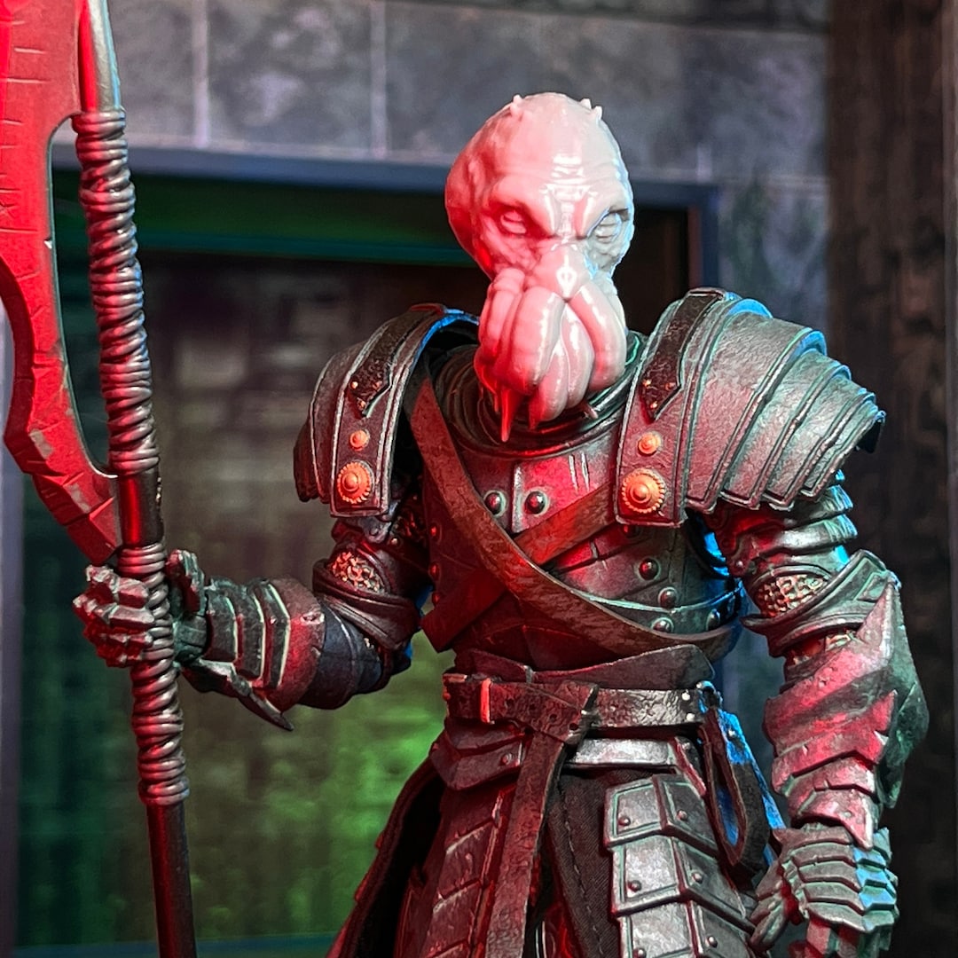 Dark Elder Horror 3D Printed Head Sculpt (unfinished, Made to Order) - Etsy