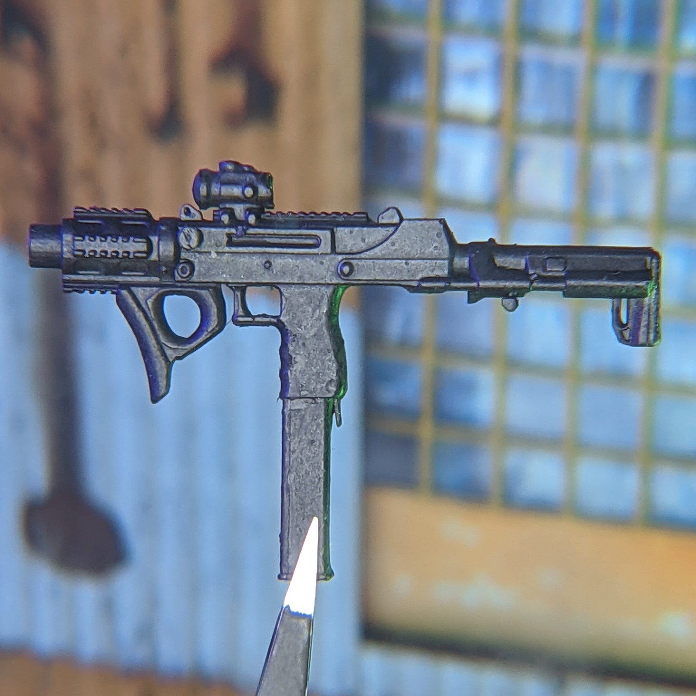 Bellerophon Custom MP7 With Tac Foregrip Scope Integrated - Etsy