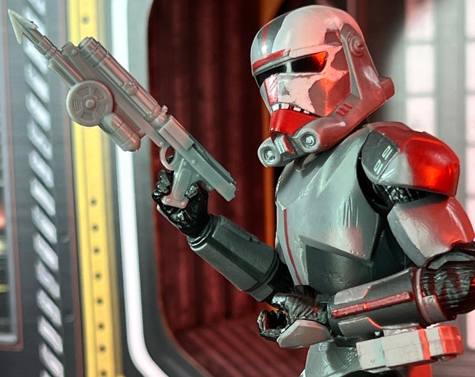 DC-15SG Clone Army Compact Blaster Rifle With Grapple Attachment 1:12 ...