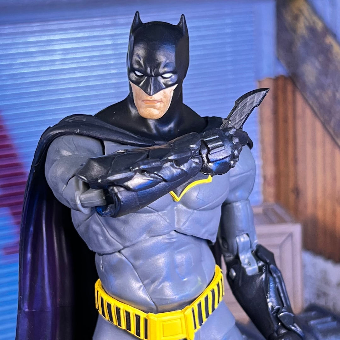 Bat Knife Batarang -set of 2- 1:12 Toy Accessory (unfinished, Made to ...