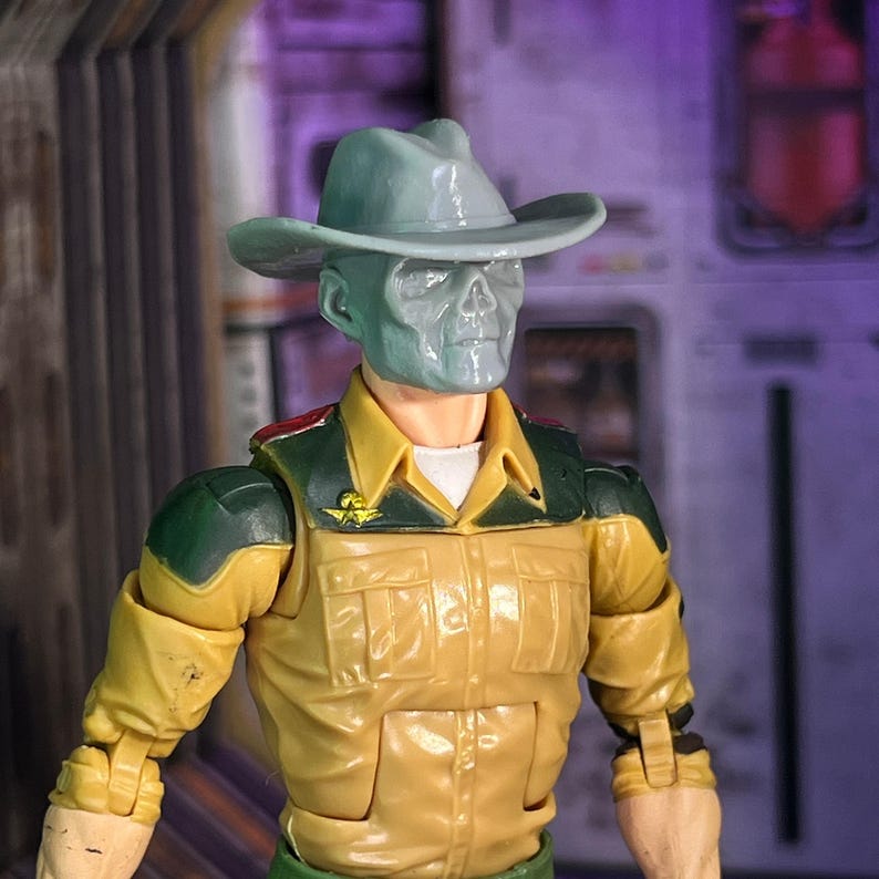 Bounty Hunter Ghast -angry- 3D Printed Head Sculpt (unfinished, Made to ...