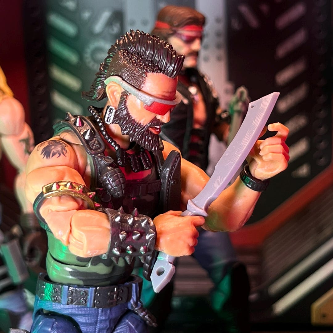 Butcher Machete 1:12 Toy Accessory (unfinished, Made to Order) - Etsy