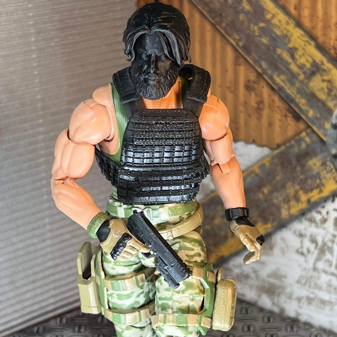 Veteran Extreme Super Solider Custom 3D Printed Head Sculpt (unfinished ...