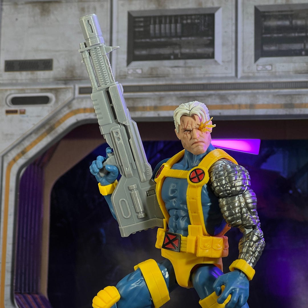 Oversized Mega MVC2 Viper Cannon 1:12 Scale Toy Accessory (unfinished ...