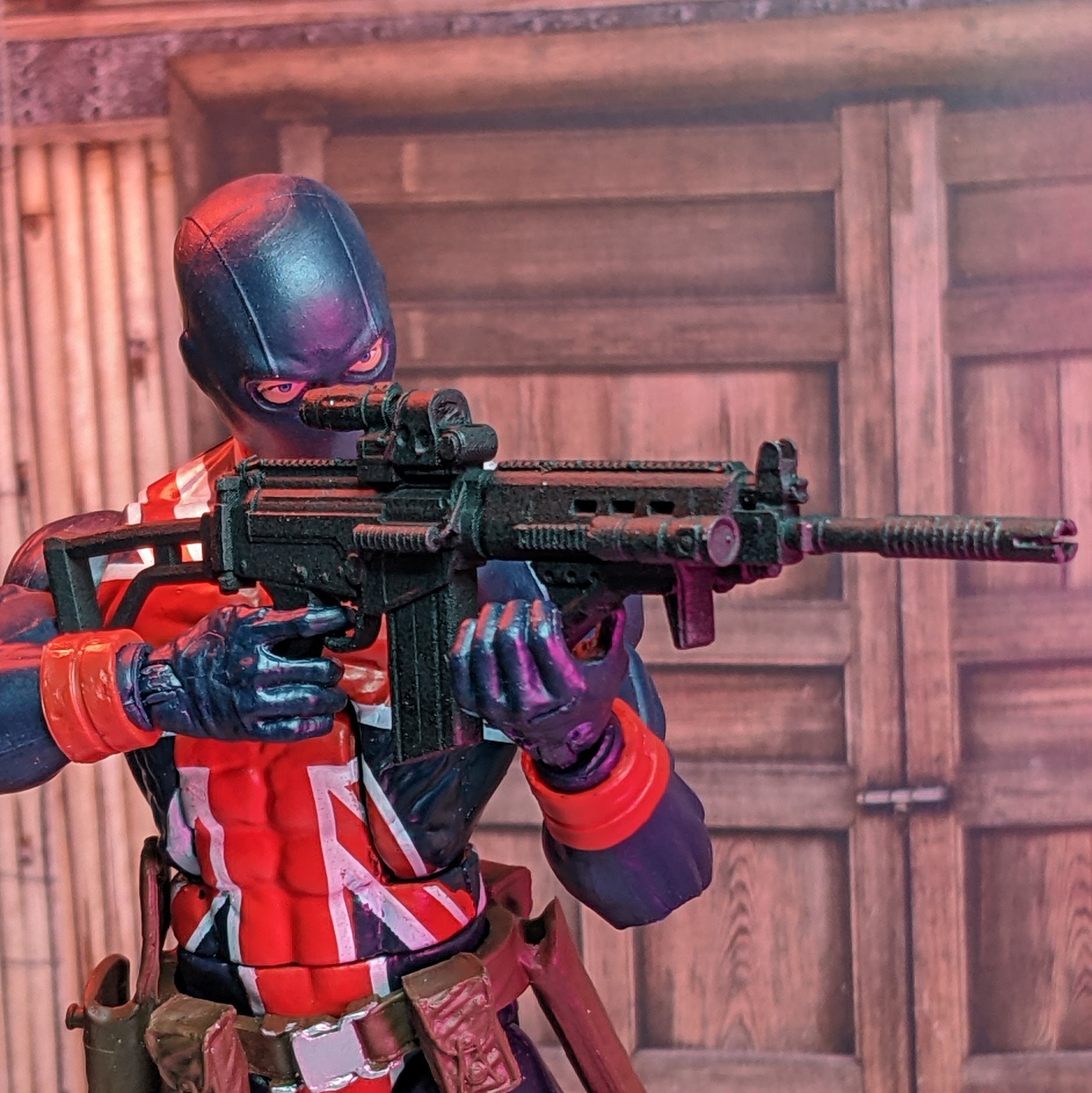 The Gentleman Caller Custom FN FAL Assault Rifle 1:12 Toy - Etsy