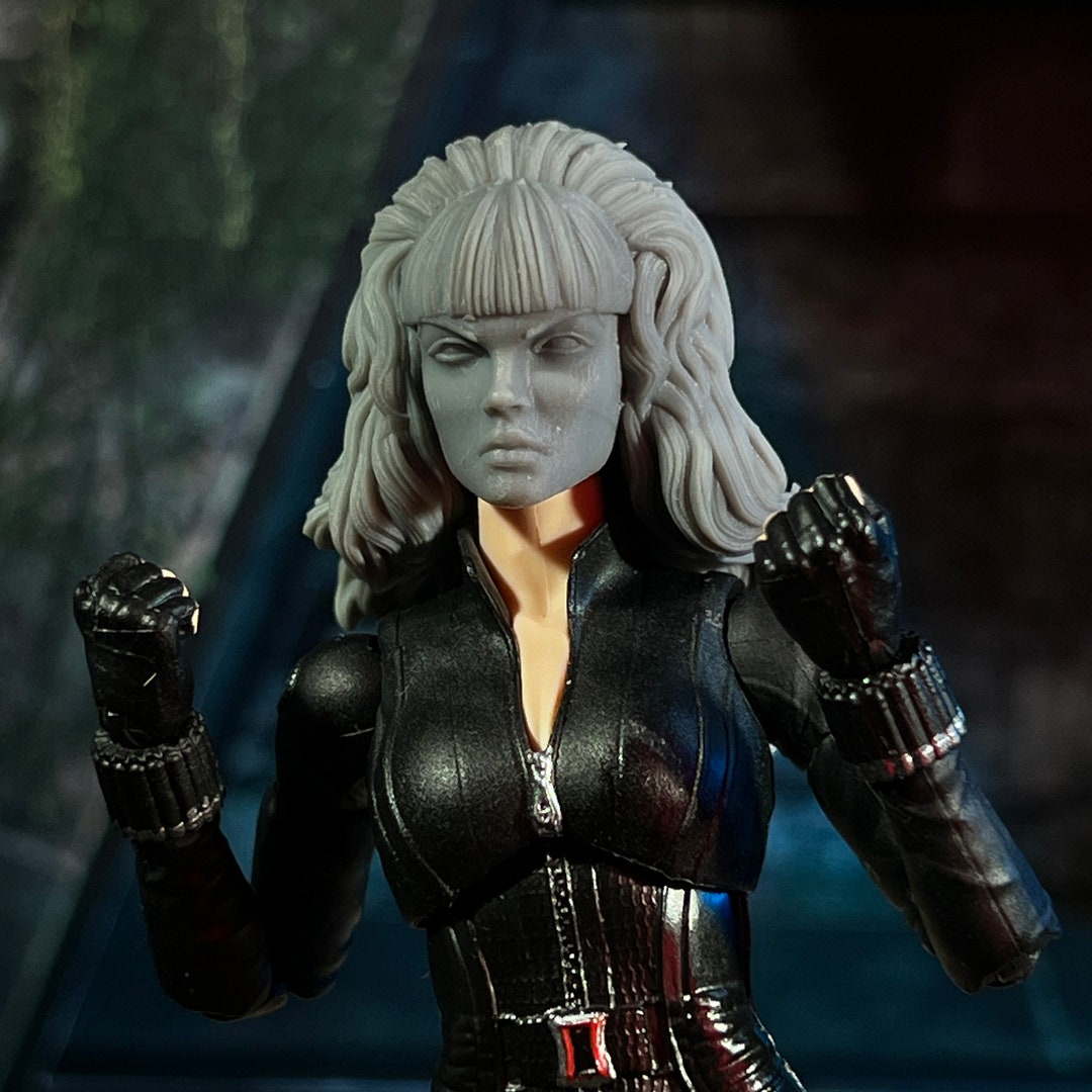 Red Room Spy- Angry, Classic Look- 1:12 Custom Head Sculpt (unfinished ...