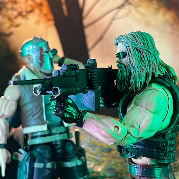 Boldslaughter M240 With Dual M203 Grenade Launchers 1:12 Toy - Etsy