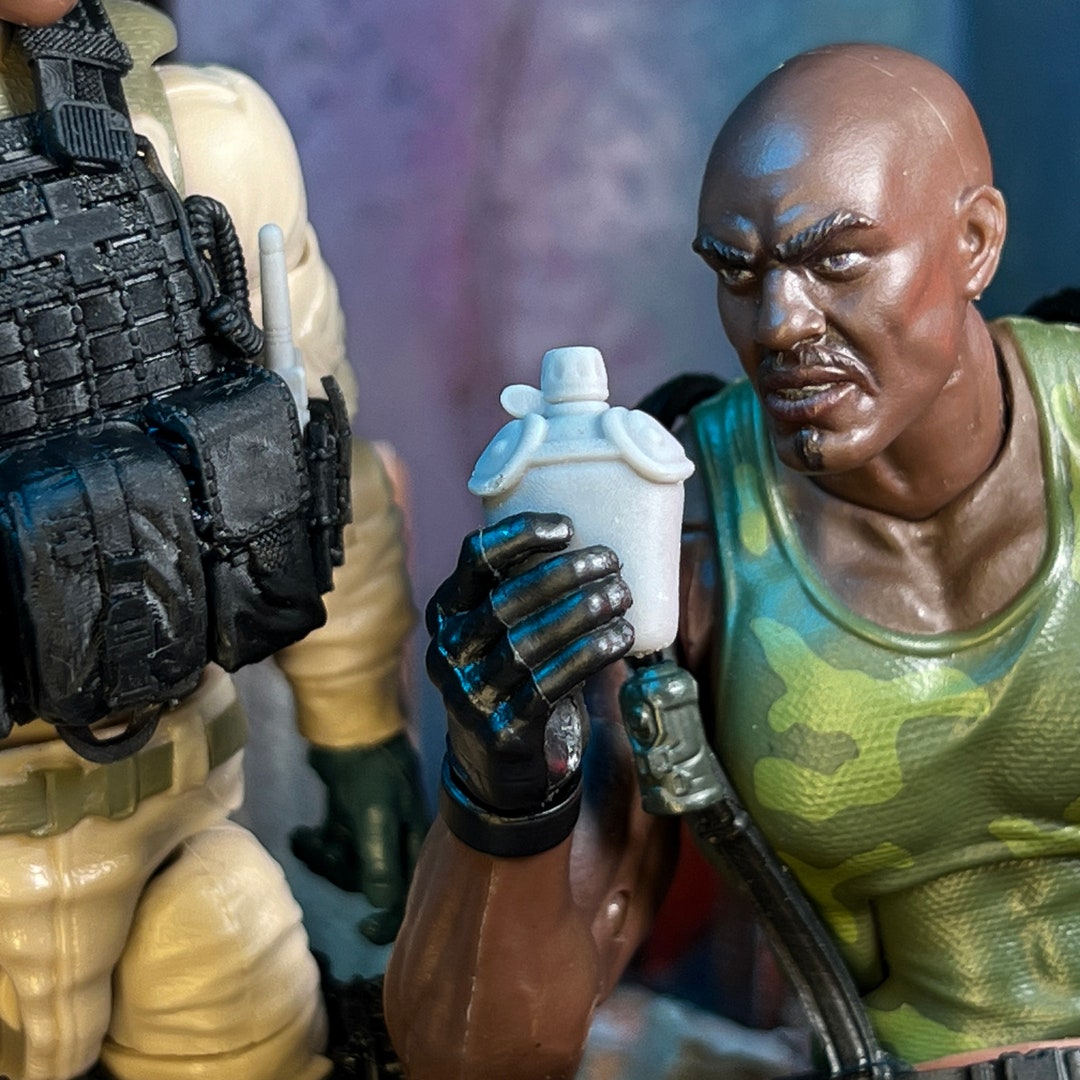 Medium Canteen Kitbash Add-on 1:12 Scale Toy Accessory (kitbash Part ...