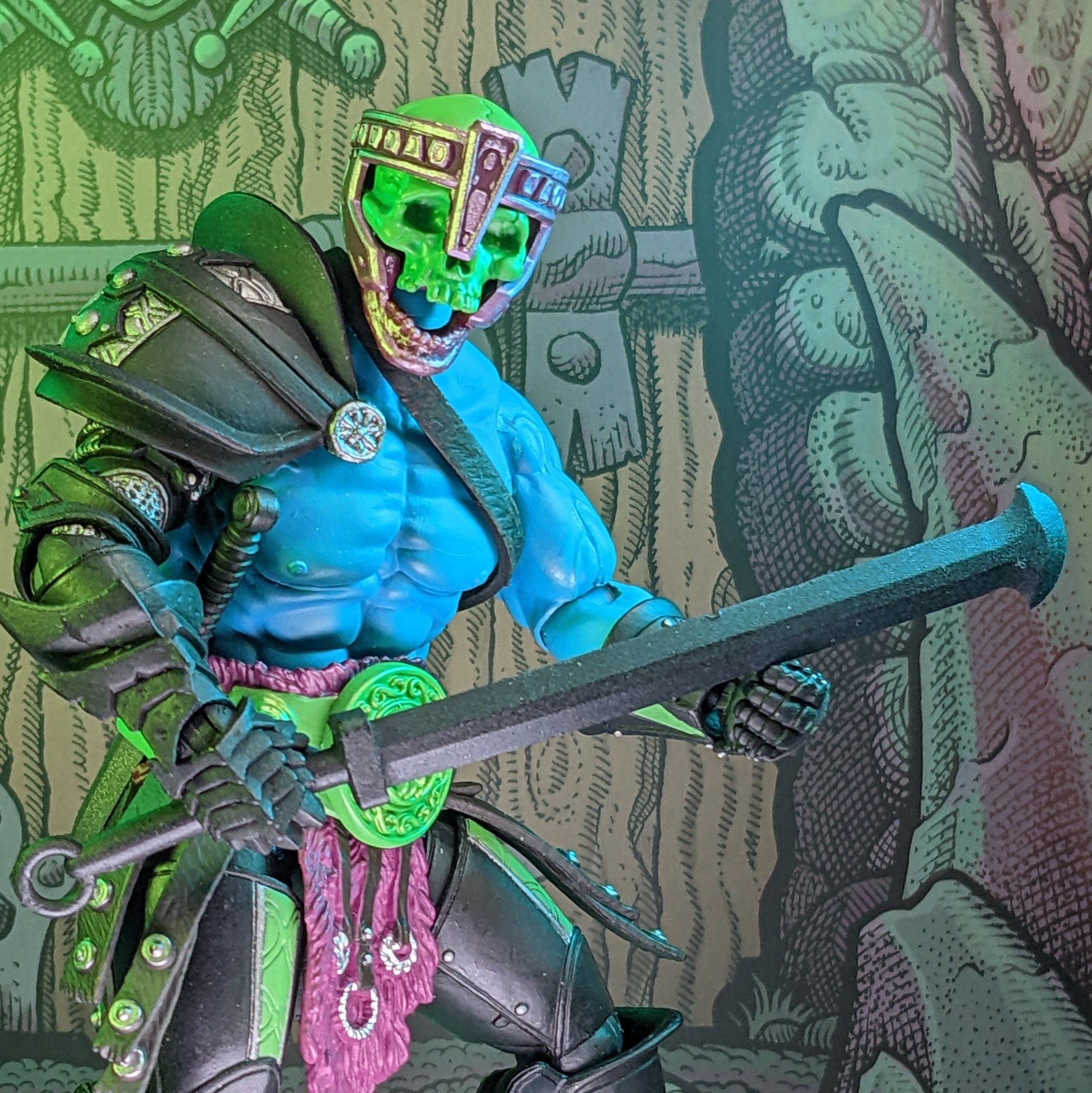 The Head Cleaver Great Sword 1:12 Toy Accessory. unfinished - Etsy