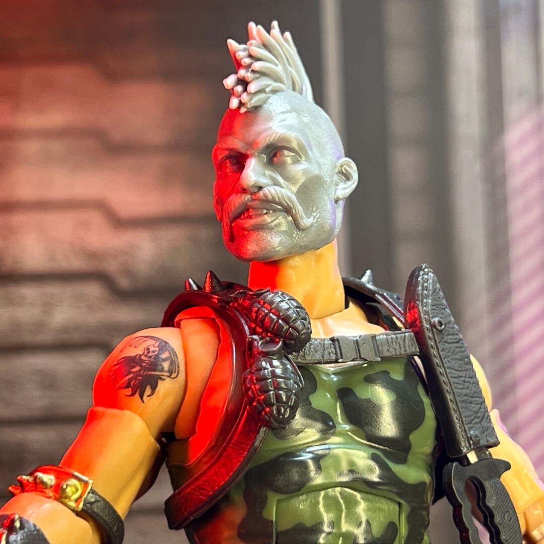 Axel Anarchy 3D Printed Head Sculpt (unfinished, Made to Order) - Etsy