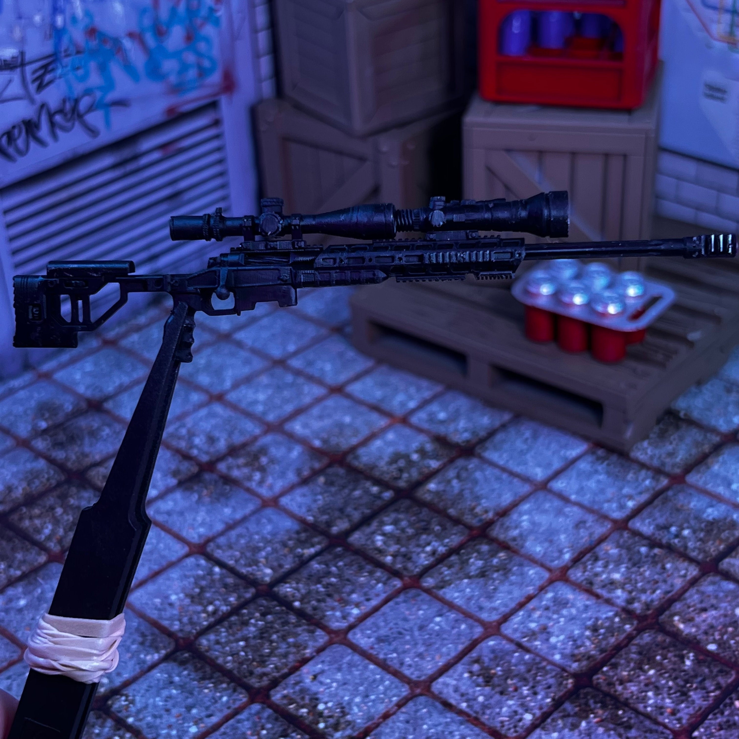 Orsis T-5000 Night Force Sniper Rifle 1:12 Scale Toy Accessory - Etsy