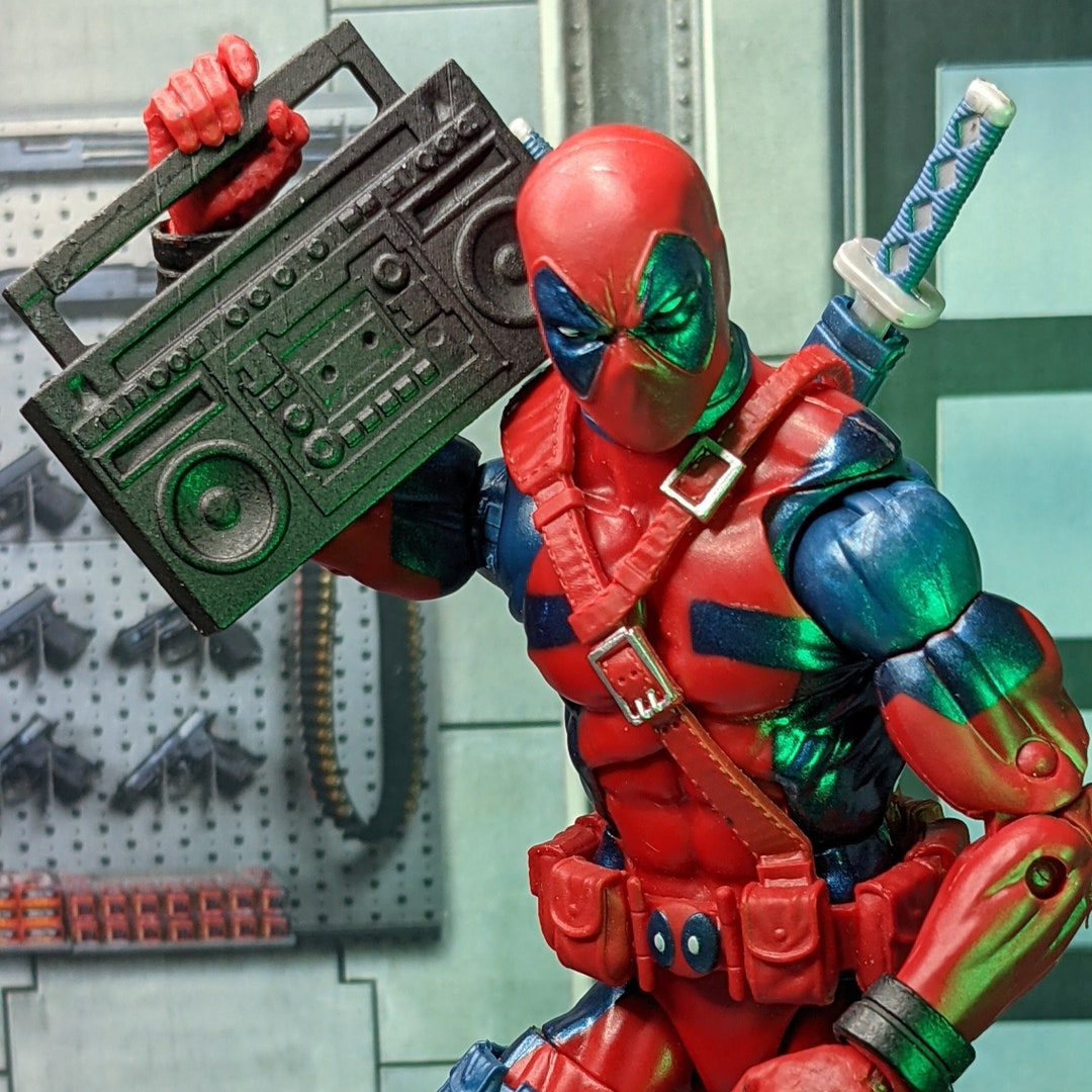 Blaster Boom Box 1:12 Toy Accessory (unfinished, Made to Order) - Etsy