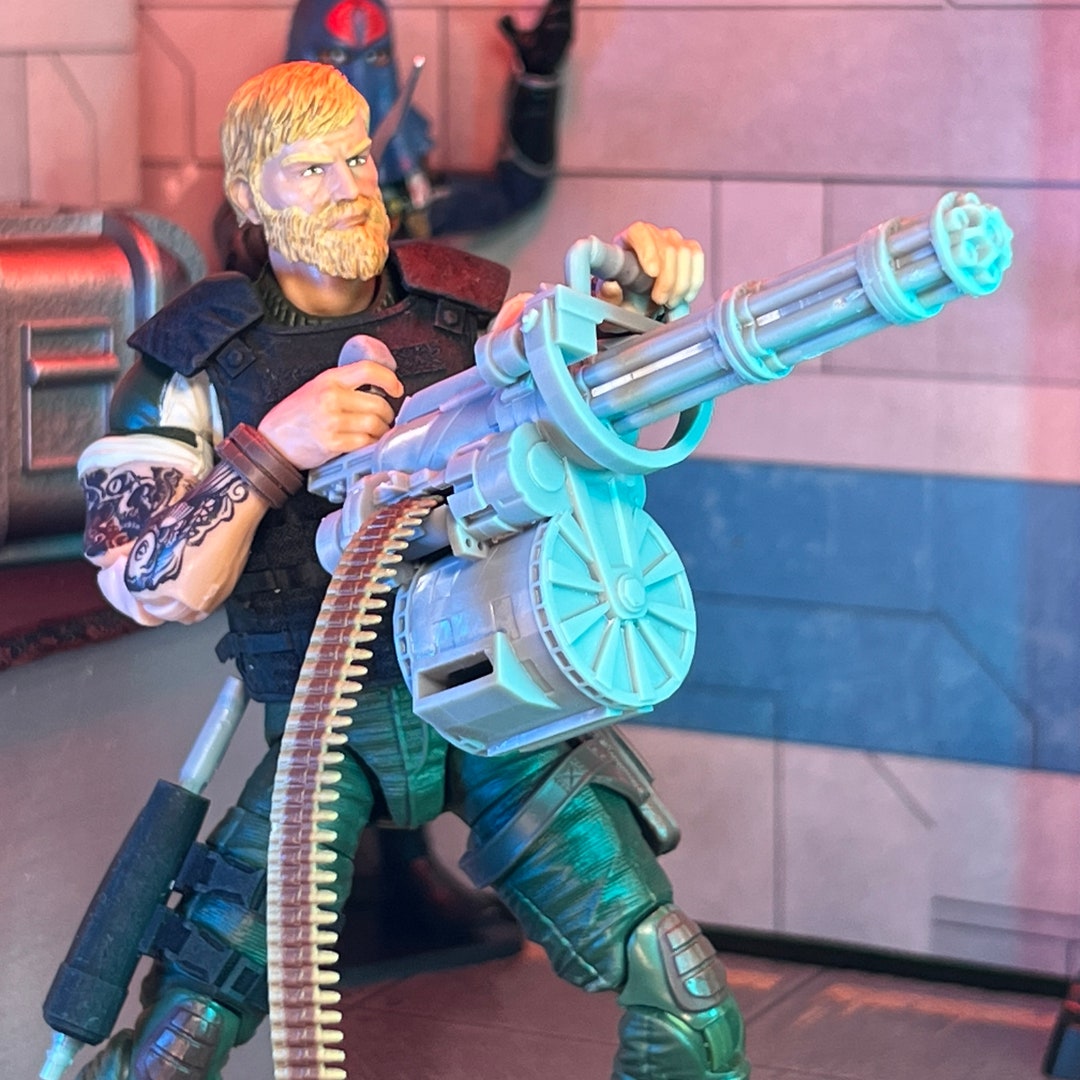 Minigun M134 avec tambour de munitions max. accessoire jouet à l ...