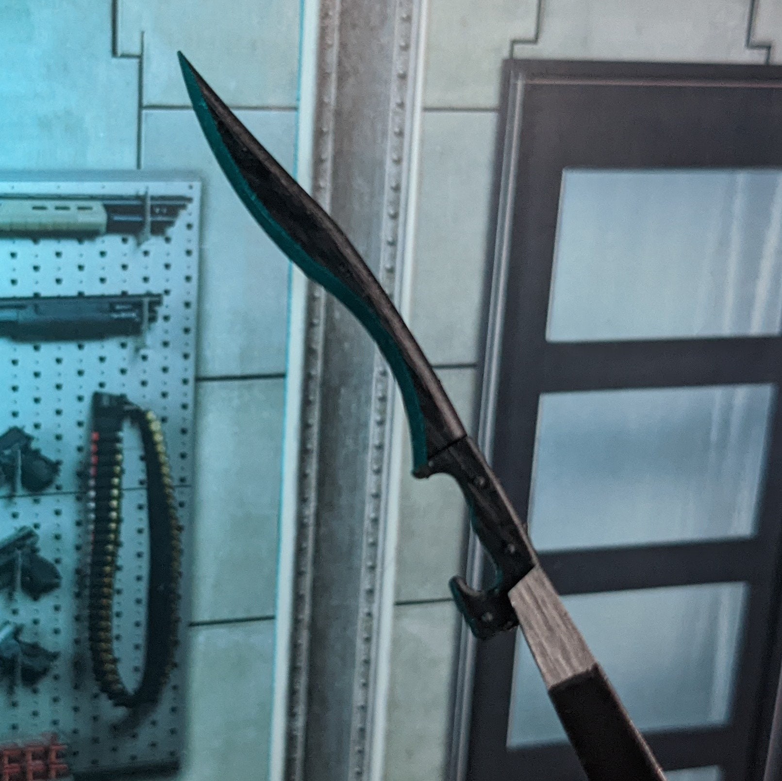 Spartan Kopis Forward-curved Sword 1:12 Toy Accessory - Etsy