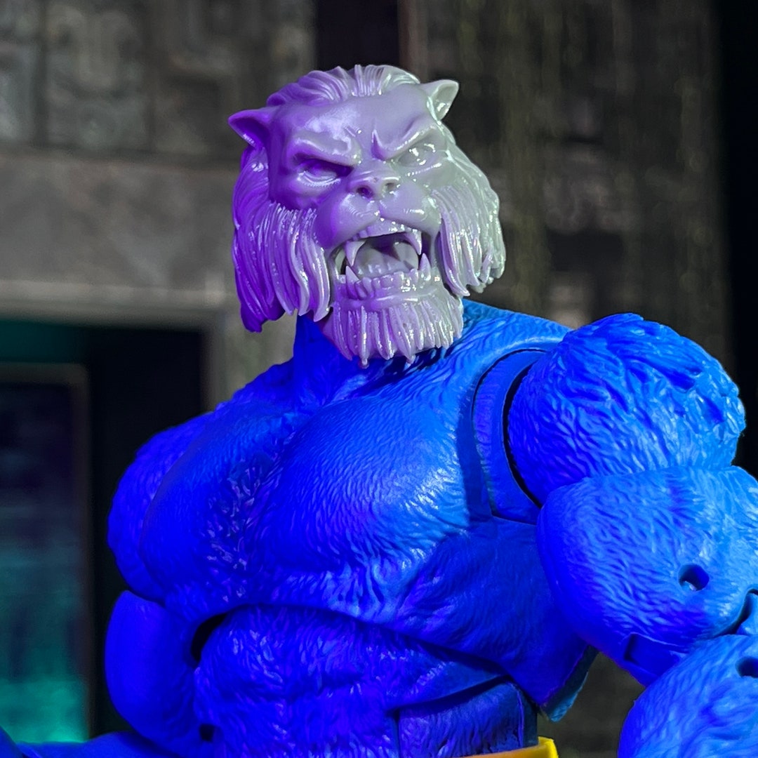 Beastly Secondary Mutation -ROAR- 1:12 Custom Head Sculpt (unfinished ...