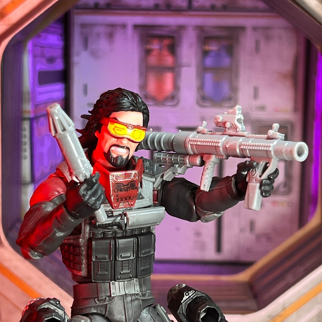 Killer Clown Boom Boom RPG Includes Launcher and 1 Rocket 1:12 Toy ...