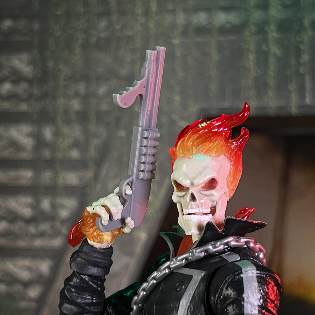 Cursed Hellfire Shotgun 3D Print Toy Accessory (unfinished, Made to ...