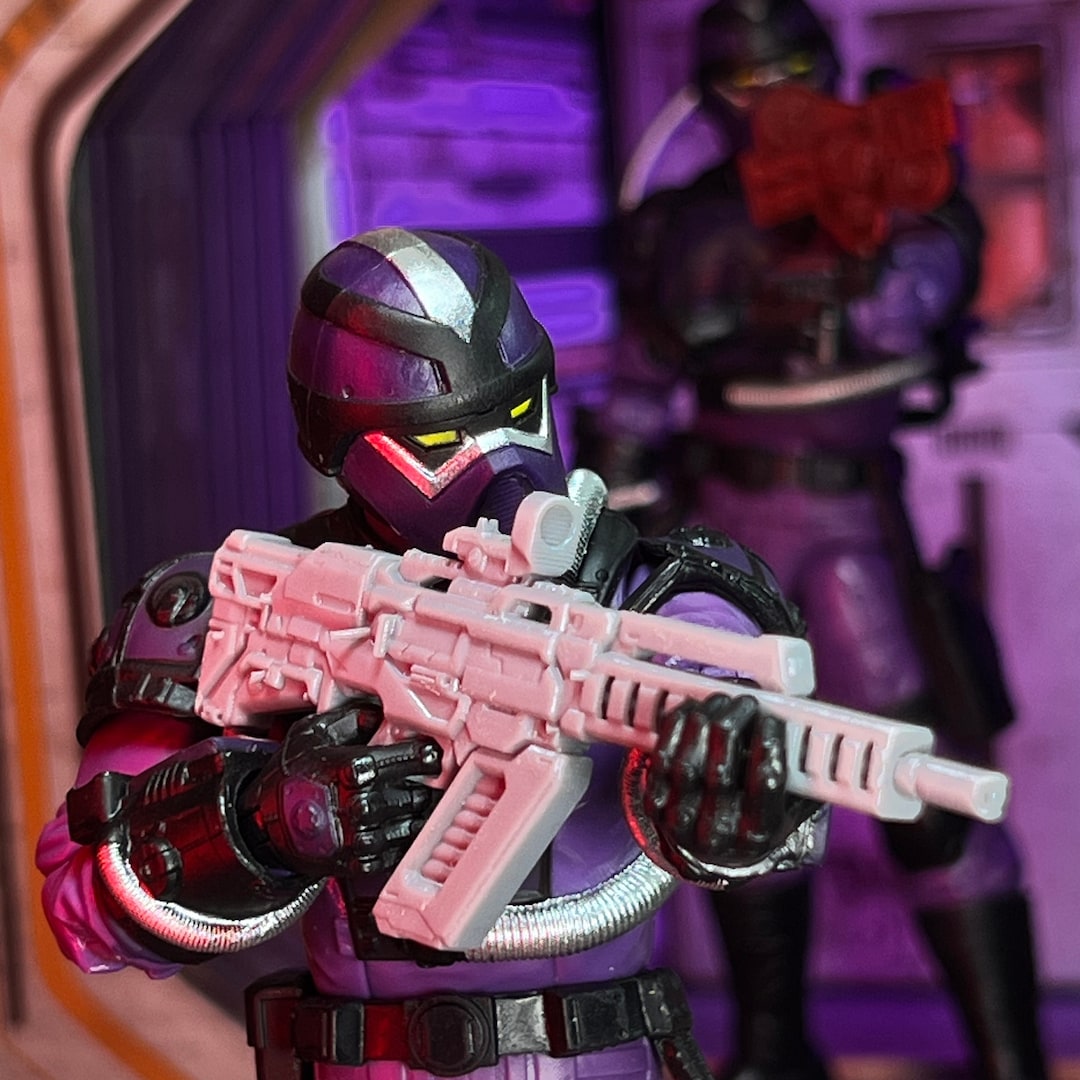 Shenok Martini Ar-mk16 Assault Rifle 1:12 Scale Toy Accessory - Etsy