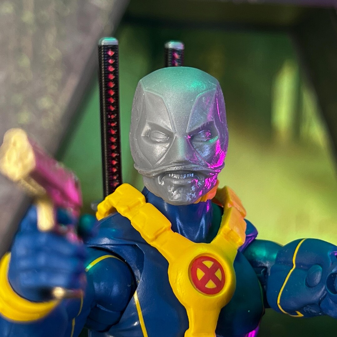 Merc With a Mouth -HALF MASK- Custom 3D Printed Head Sculpt (unfinished ...