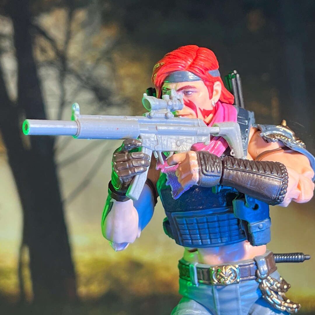 MP5 SD6 Integrated Suppressor With Trijicon ACOG SMG 1:12 or 1/18 Toy ...