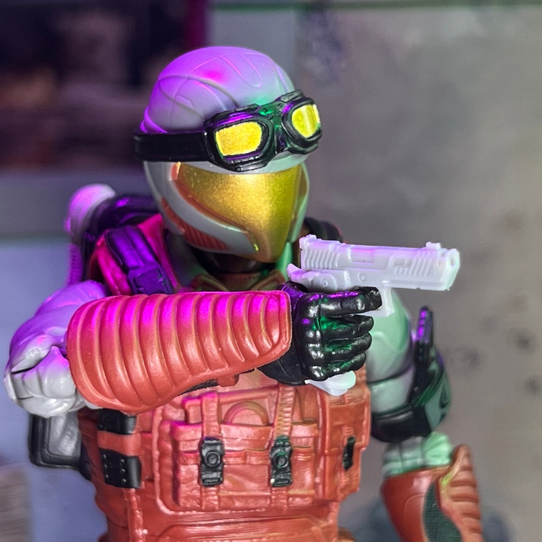 Pit Viper Pistol 1:12 Scale Toy Accessory (unfinished, Made to Order ...