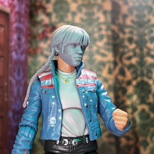 Tuesday Goth Girl Custom 3D Printed Head Sculpt unfinished - Etsy