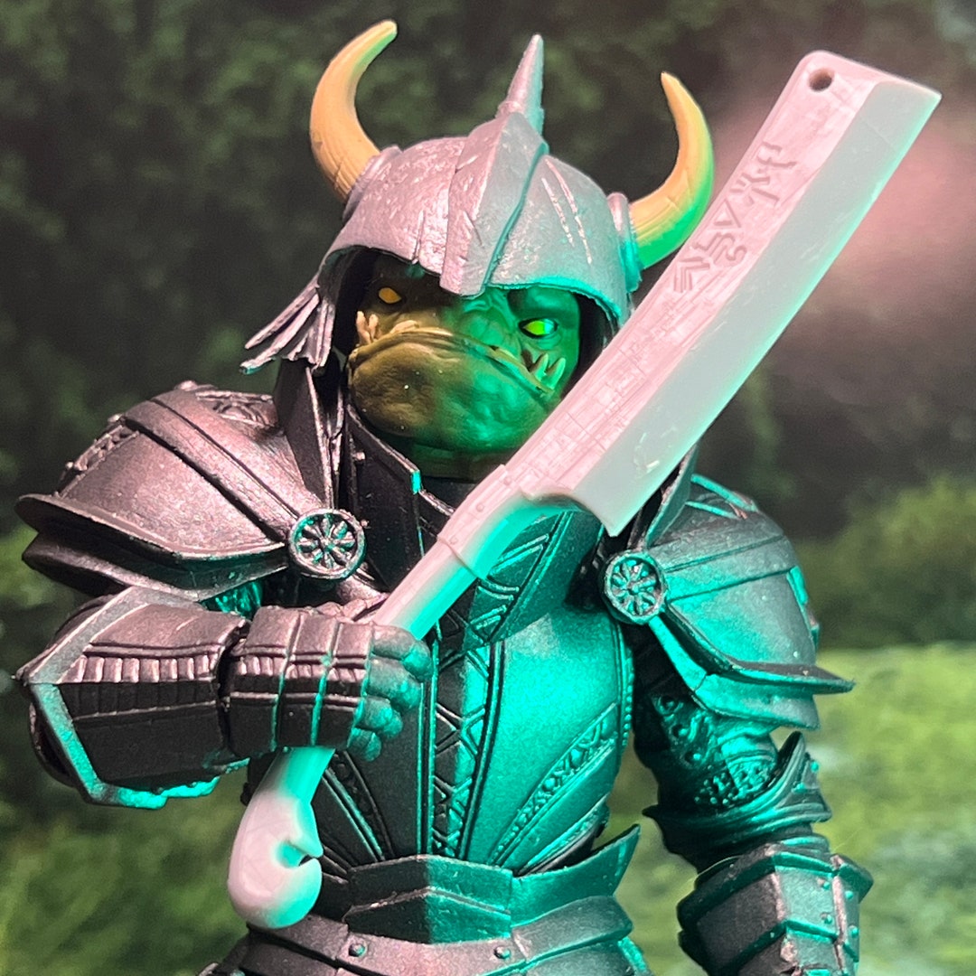 Hexxed Spell Cleaver Mythic 7" Scale Toy Accessory (unfinished, Made to ...