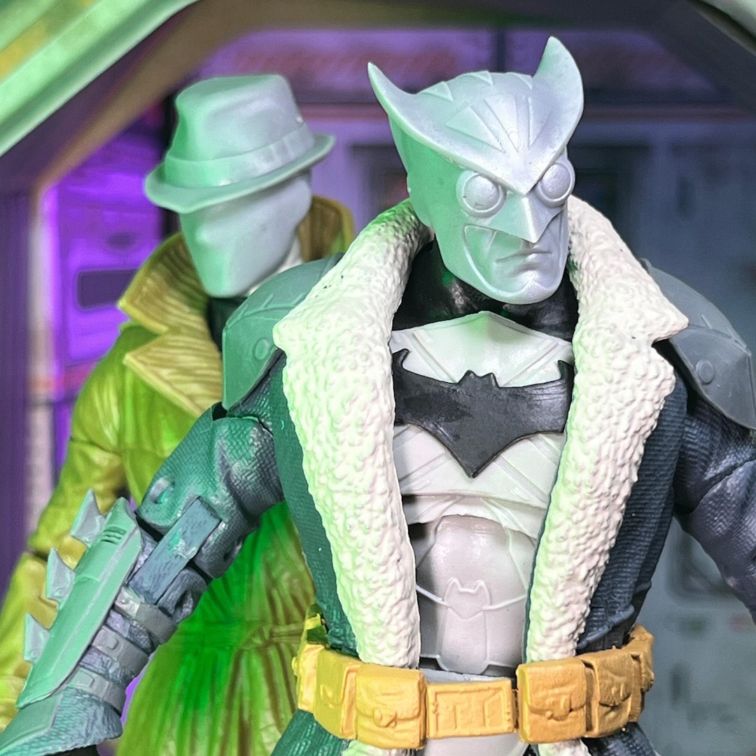 Owl Vigilante Detective 3d Printed Exclusive Head Sculpt (unfinished ...