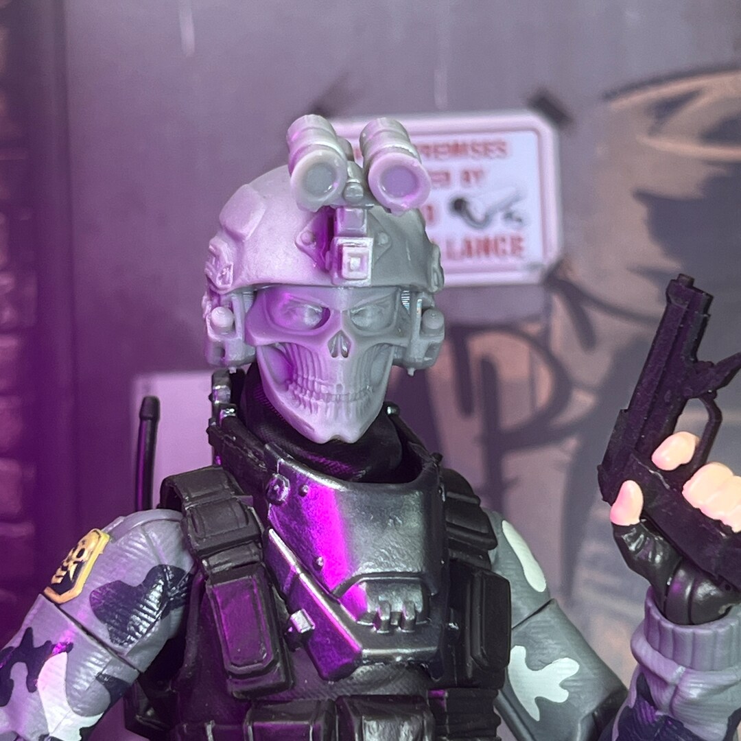 Black Ops Haunt Operator With NVG Scope 3D Printed Head Sculpt ...