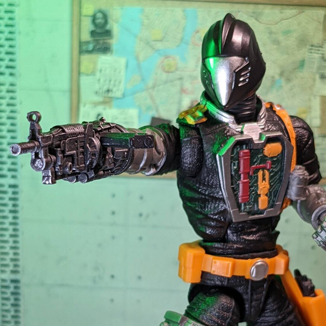 Light Machine Gun Android Soldier Battle Armament Technology B.A.T. 1: ...