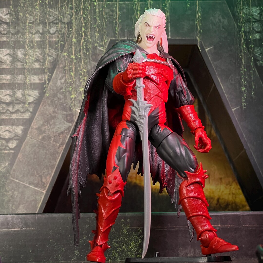 Blood Prince Vampire Sword 1:12 Scale Toy Accessory (unfinished, Made ...