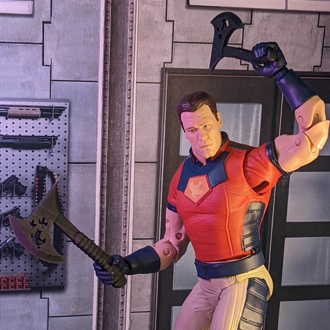 Peacemaker Throwing Axe 1:12 Toy Accessory (unfinished, Made to Order ...