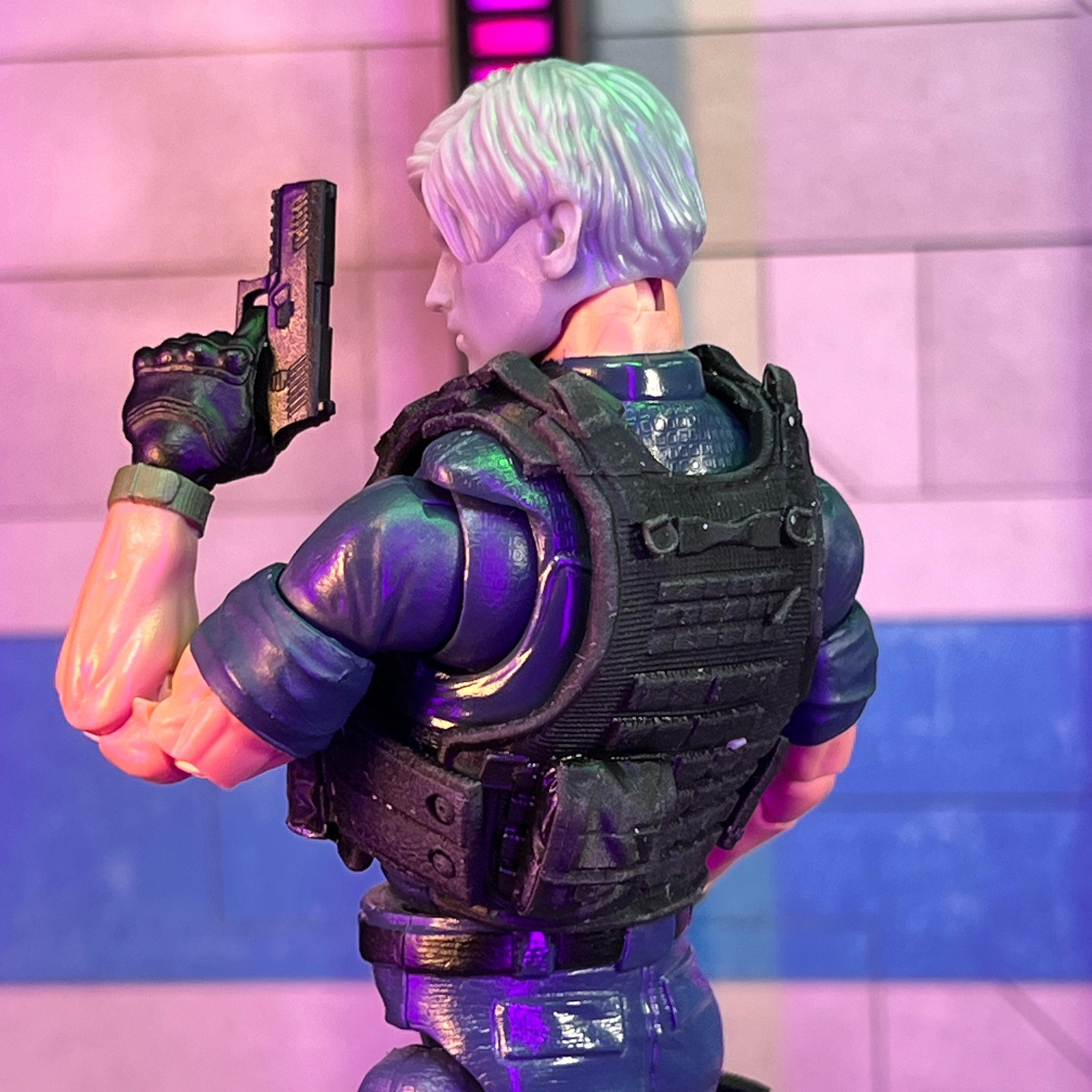 RCPD Rookie Cop Custom 3D Printed Head Sculpt (unfinished, Made to ...
