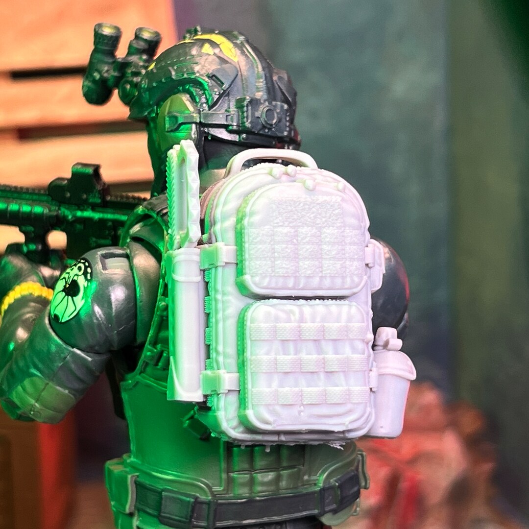 One-day Commando Duty Military Backpack With Shotgun Wrap Holster 1:12 ...