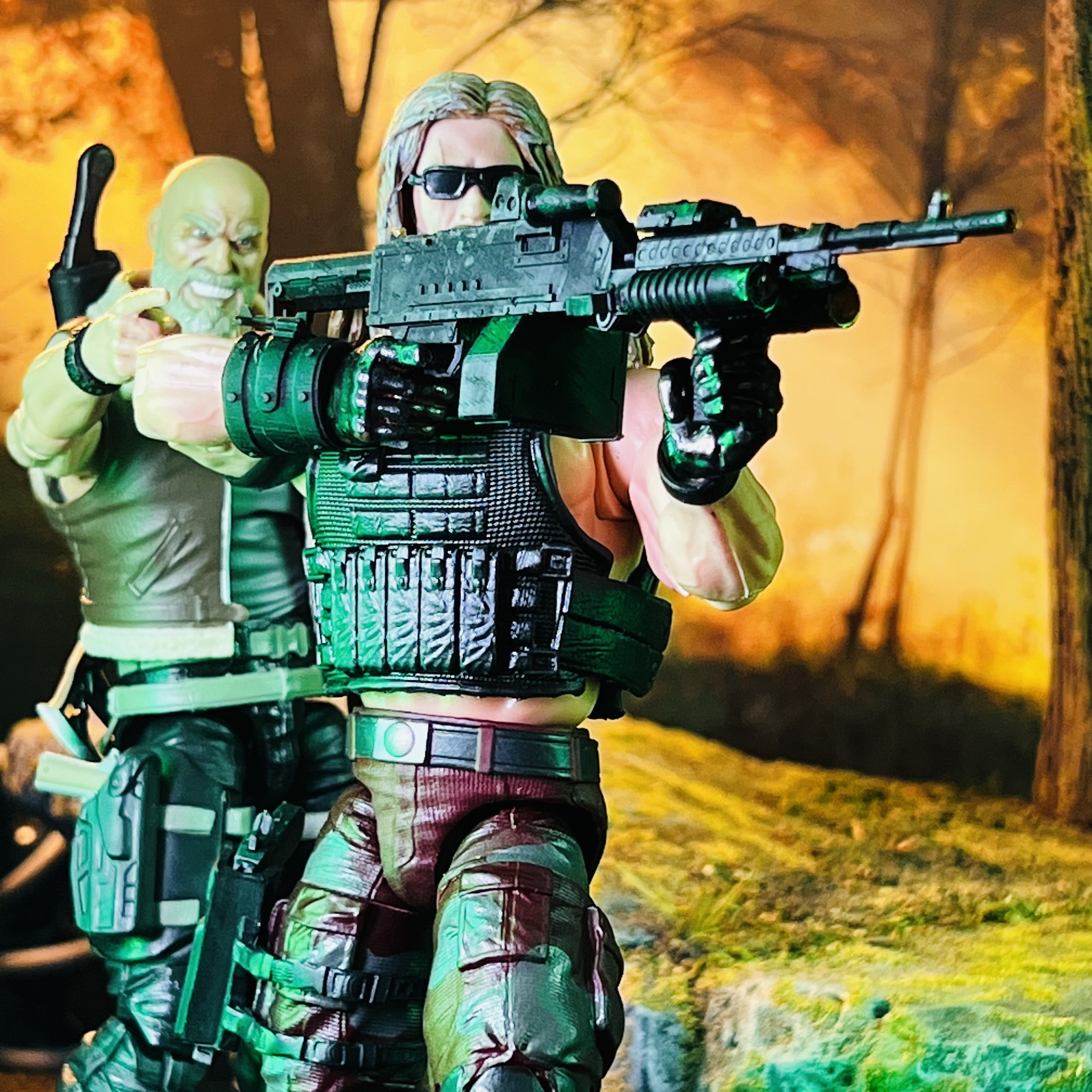 Boldslaughter M240 With Dual M203 Grenade Launchers 1:12 Toy - Etsy