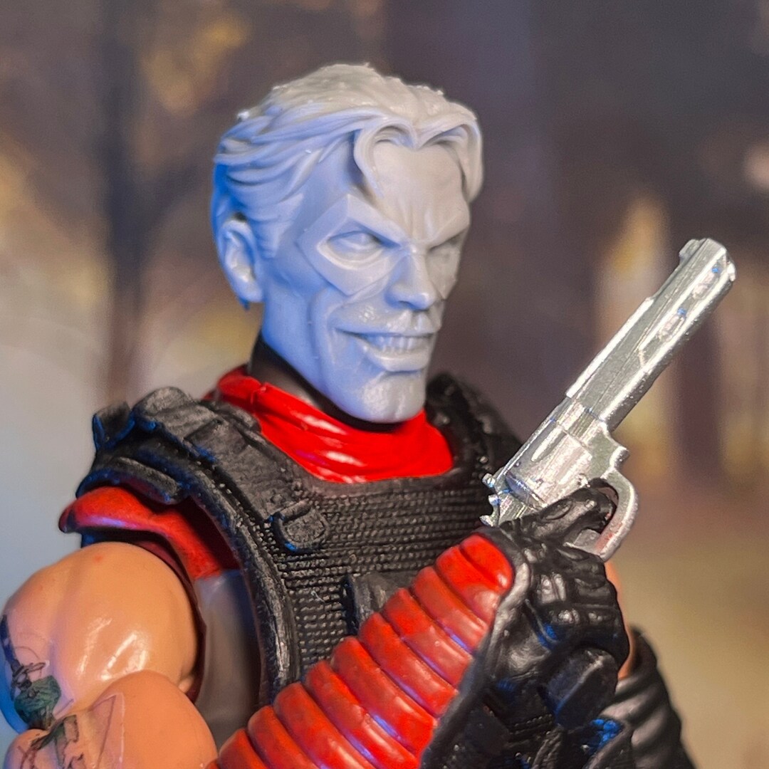 Killer Comedian (scarred Smile) Exclusive 3D Printed Custom Head Sculpt ...