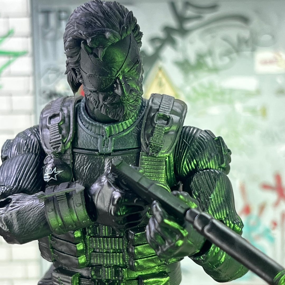 Punished Snake Agent Custom 3D Printed Head Sculpt (unfinished, Made to ...