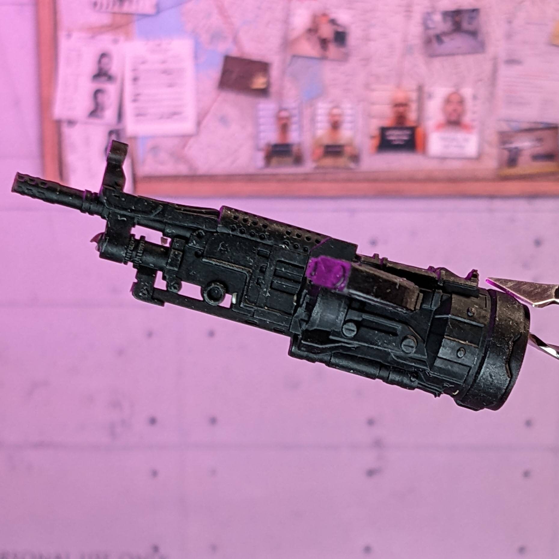 Light Machine Gun Android Soldier Battle Armament Technology - Etsy