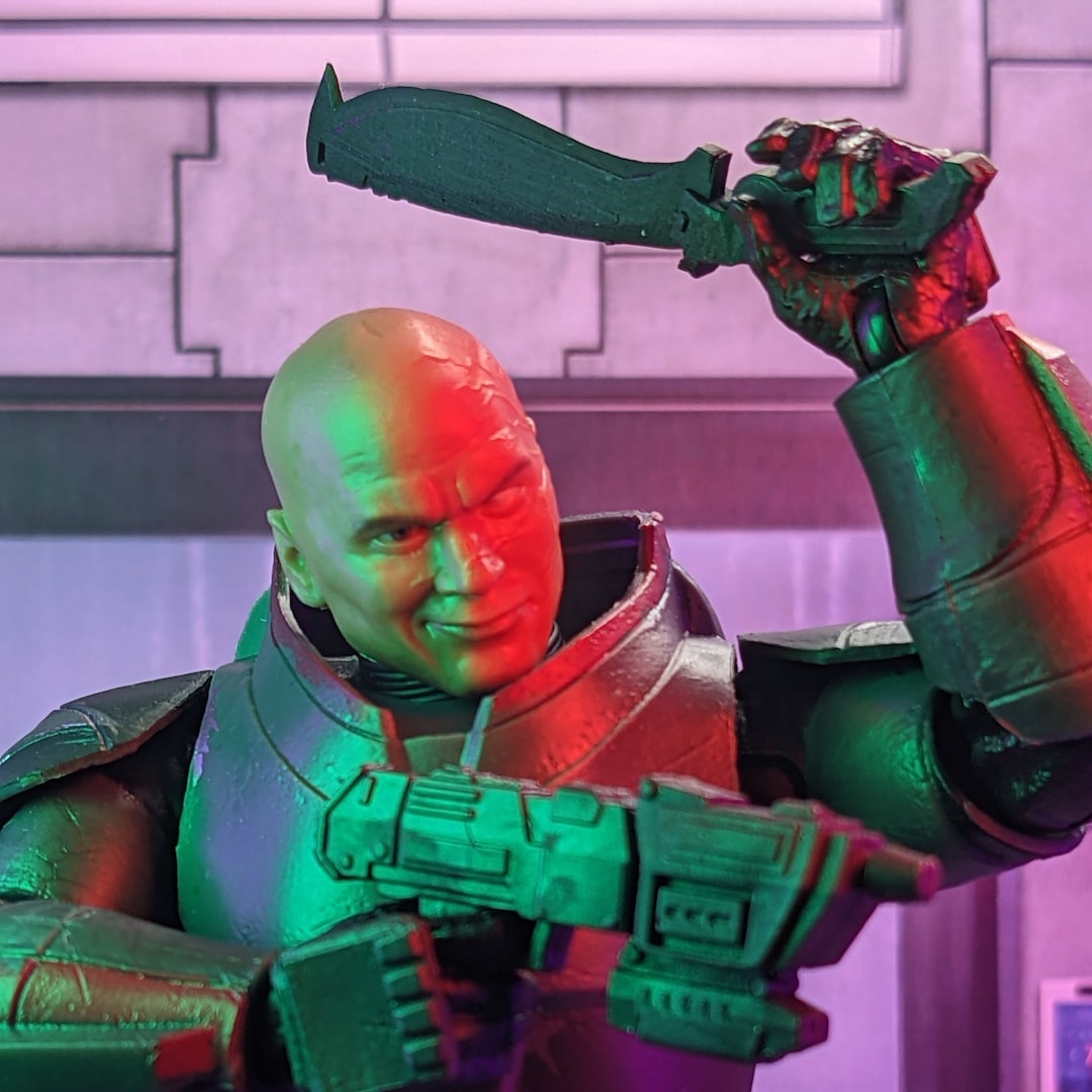 Hooked Vibro Blade 1:12 Scale Toy Accessory (unfinished, Made to Order ...