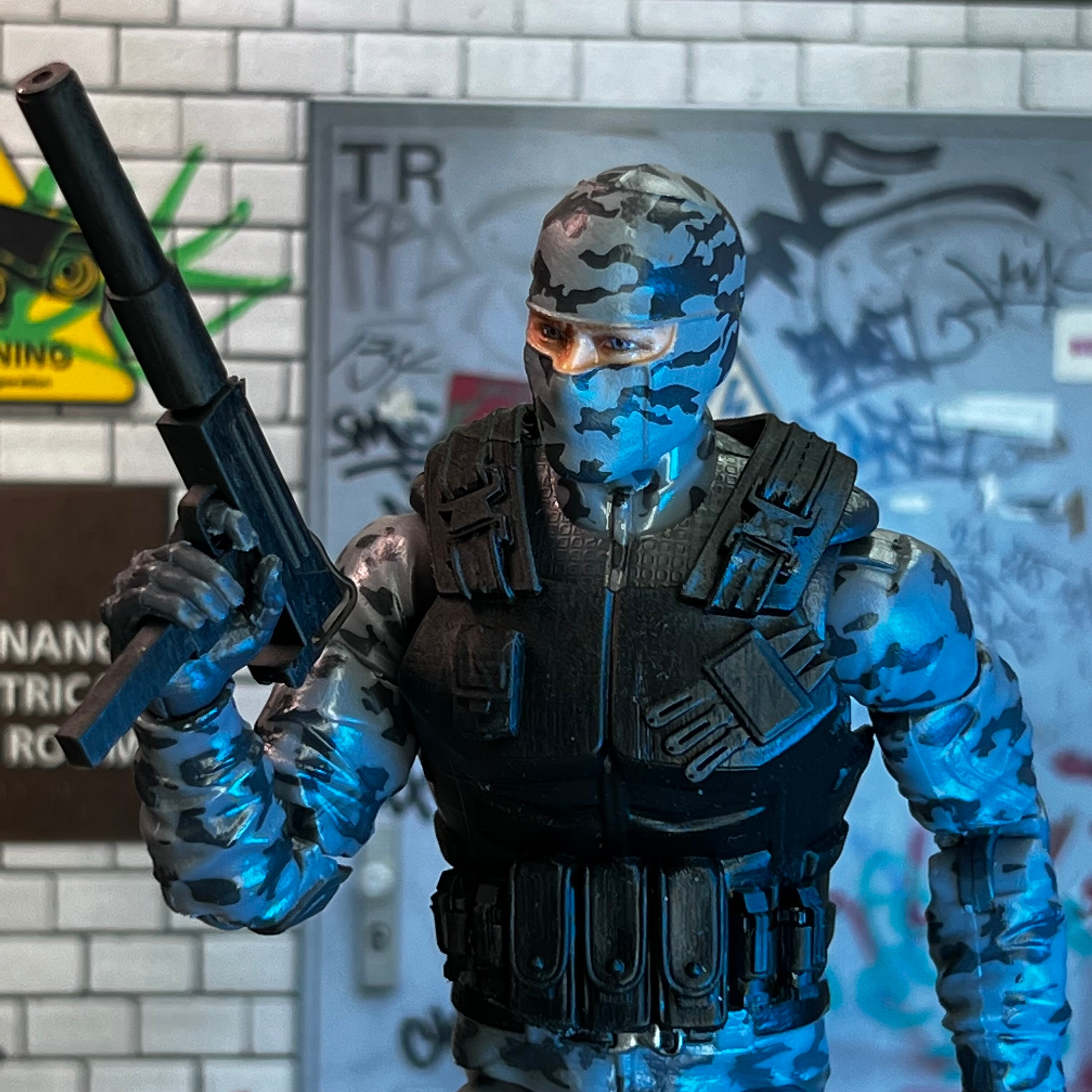 MAC 10 Suppressor SMG 1:12 Toy Accessory From Mark2design - Etsy