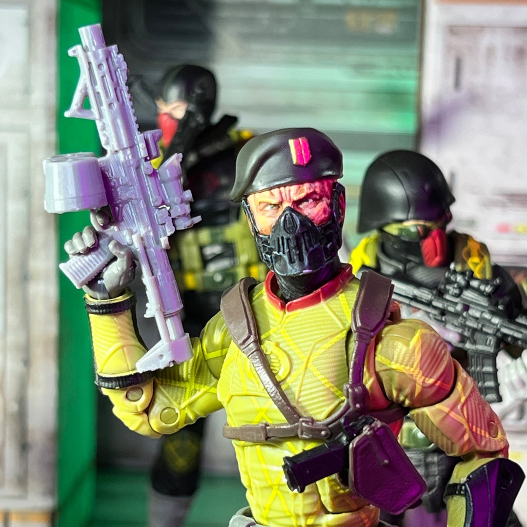 M4 Double Drum Super SBR Ultralight Rifle With ACOG Reflex Hybrid Sight ...