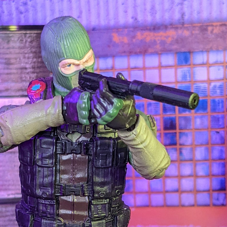 Sig M17 P320 Spec Ops Suppressor Pistol 1:12 Toy Accessory - Etsy