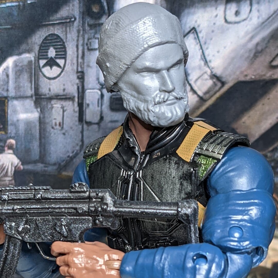 THE SAILOR Custom 3D Printed Head Sculpt (unfinished, Made to Order) - Etsy