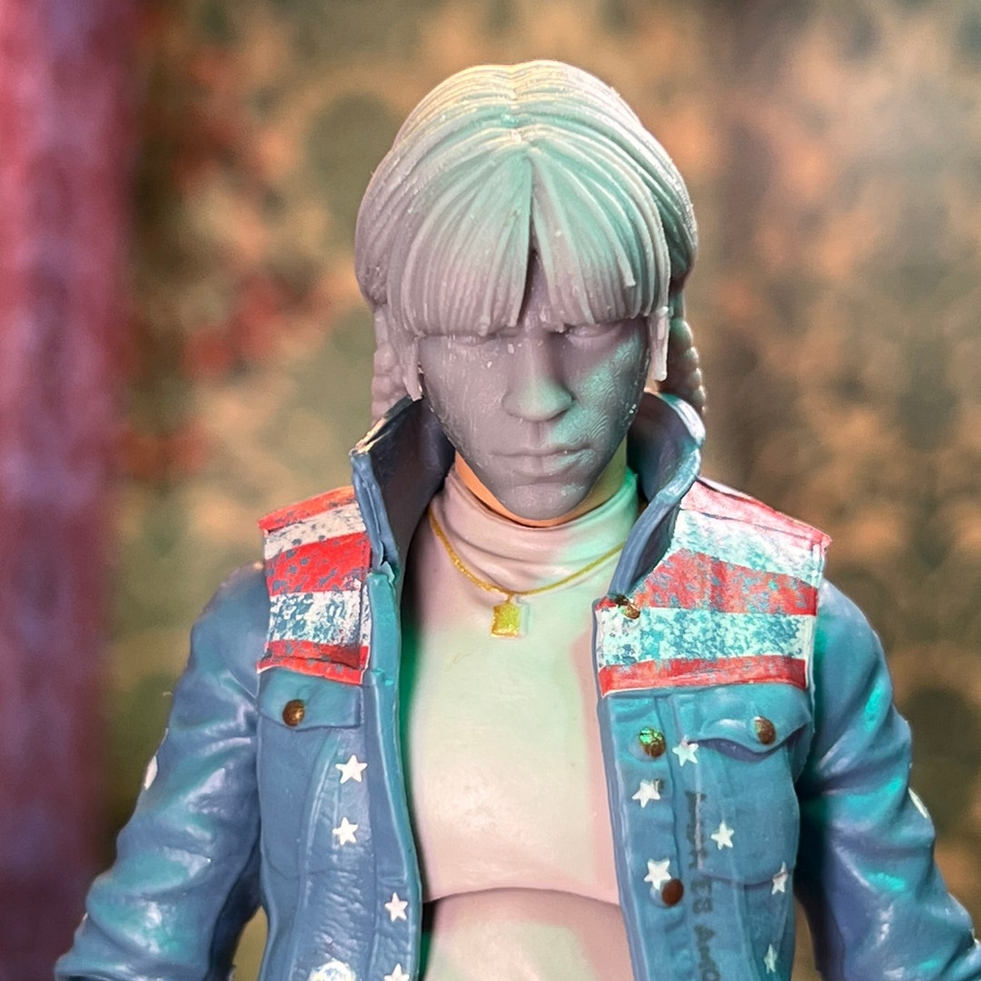 Tuesday Goth Girl Custom 3D Printed Head Sculpt unfinished - Etsy