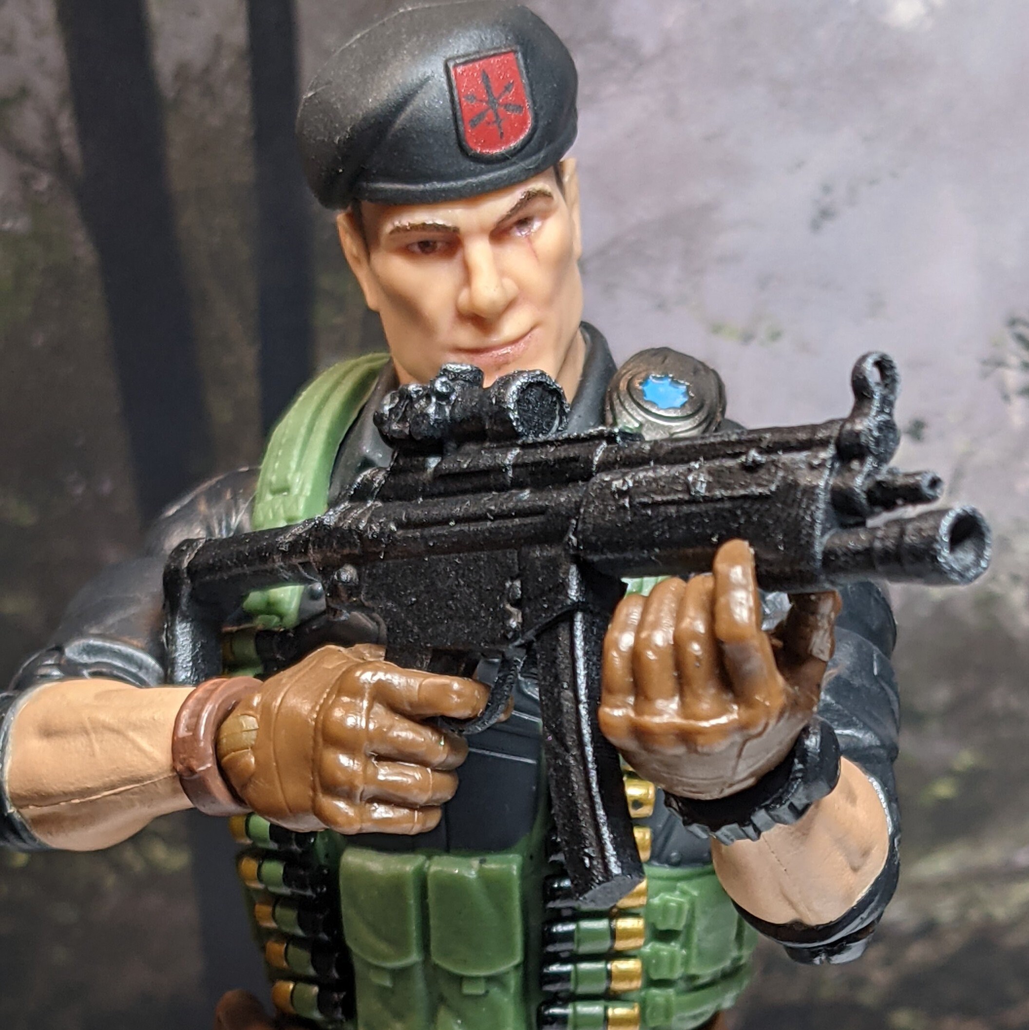 MP5 Standard With Acog Scope 1:12 Toy Accessory (unfinished, Made to ...