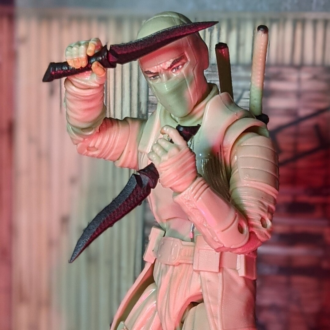 Ebony Blade Dagger Set 1:12 Toy Accessory (unfinished, Made to Order ...