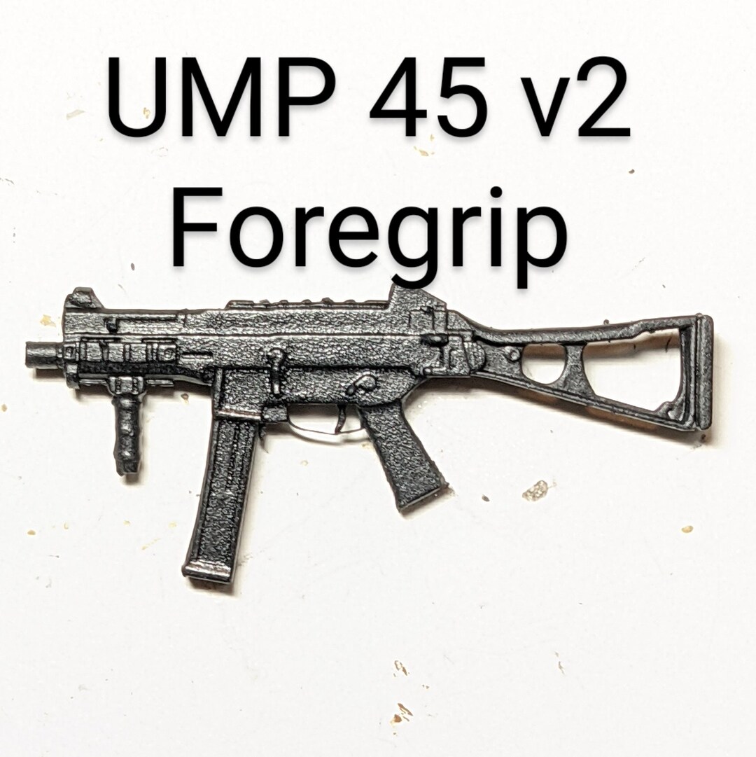 UMP .45 V2 Foregrip 1:12 Toy Accessory (unfinished, Made to Order) - Etsy