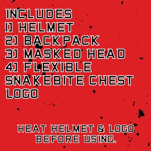 Snakebite Battle Commandant Armor Set 1:12 Toy Accessory (unfinished ...